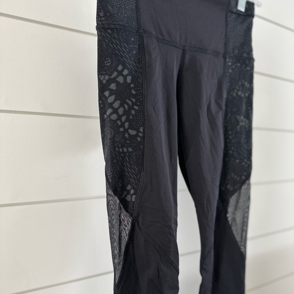 lululemon athletica | Pants & Jumpsuits | Lululemon Mesh Leggings ...
